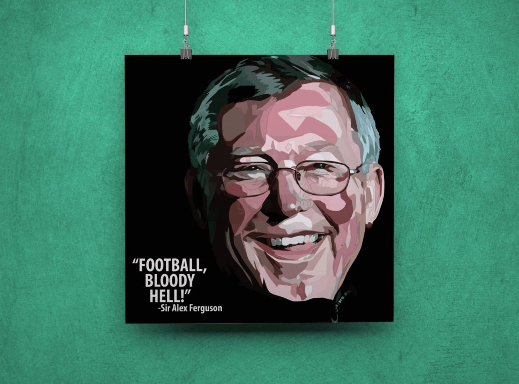 Sir Alex Ferguson Pop Art – Pop Art India