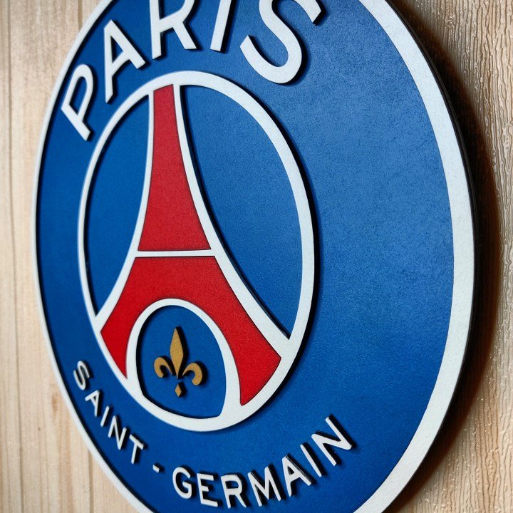 PSG-1 Handmade Wooden Color Crest – Pop Art India